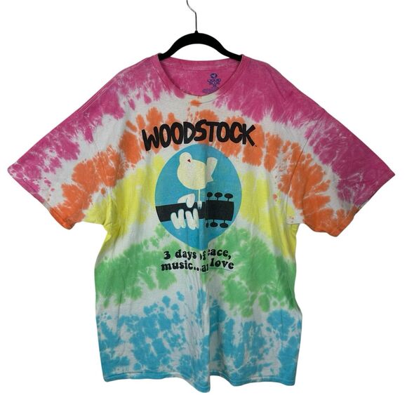 Liquid Blue | Shirts | Liquid Blue Tee 2xl Woodstock Tie Dye Retro Rock ...